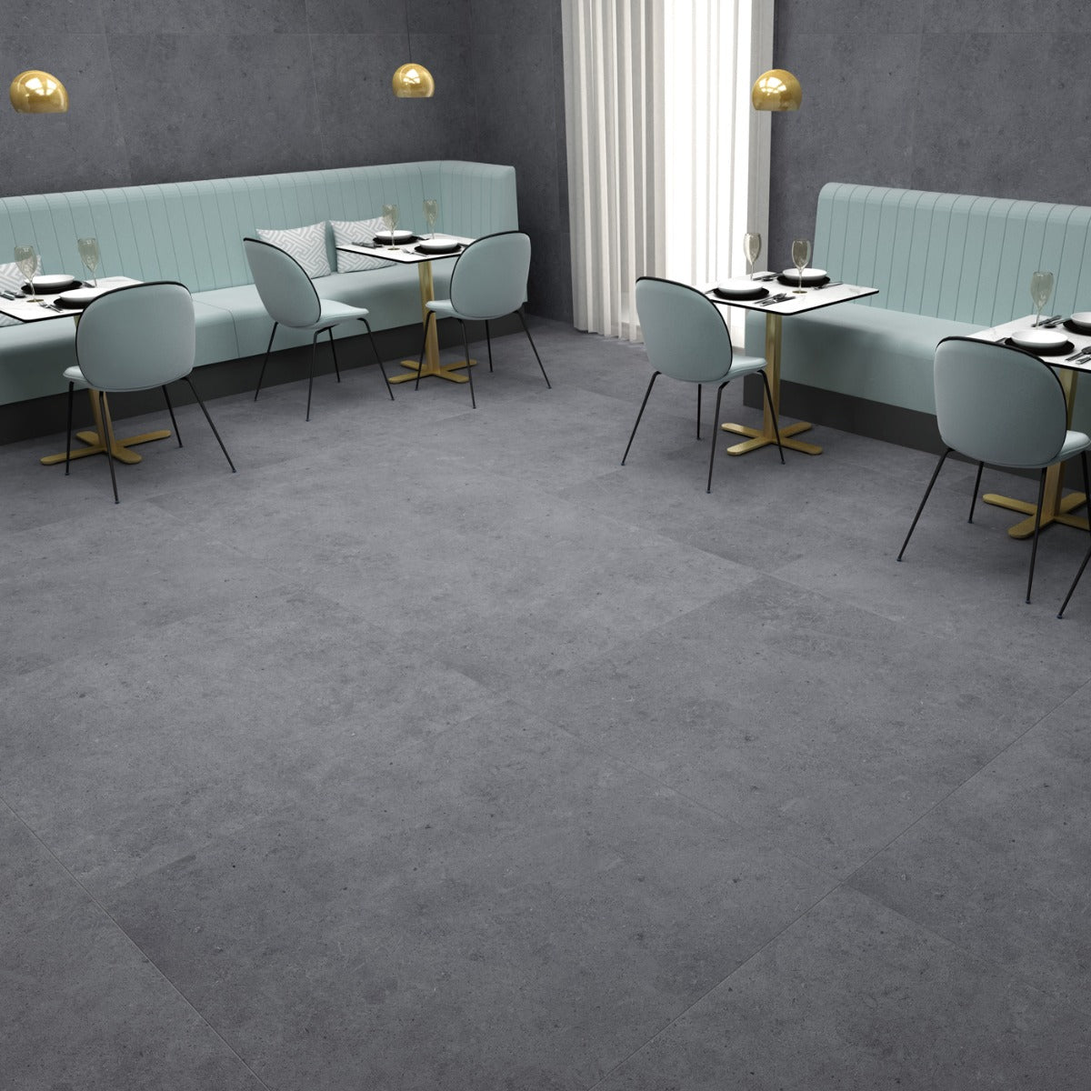 Klinker Atrio SM Coal Mat 60x120 – Kakelgiganten